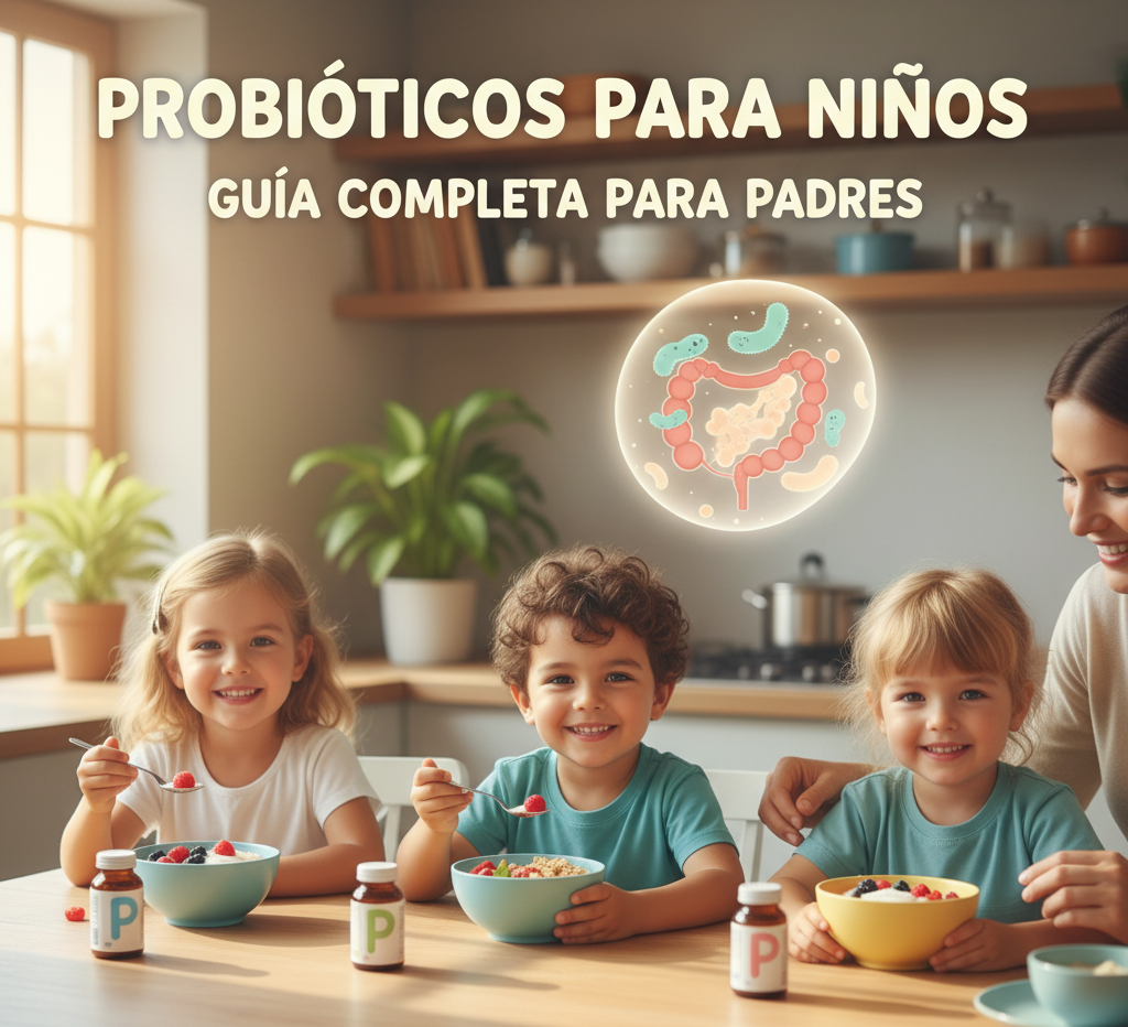 Probióticos para niños: Guía completa para padres